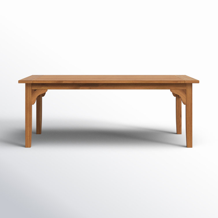 Birch Lane Summerton Teak Outdoor Coffee Table Reviews Wayfair